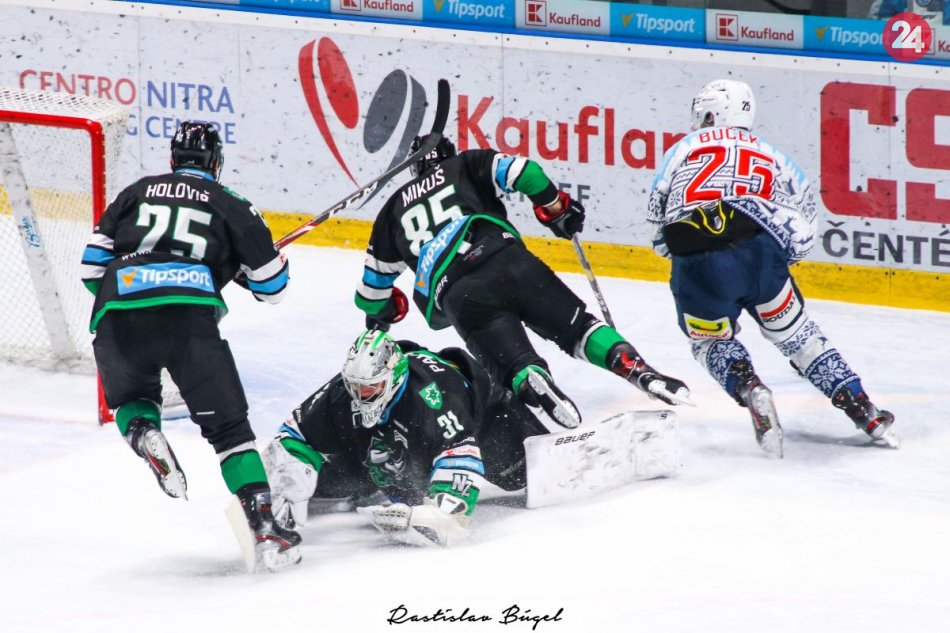 HK Nitra - HC Mikron Nové Zámky 2:1 v 29. kole